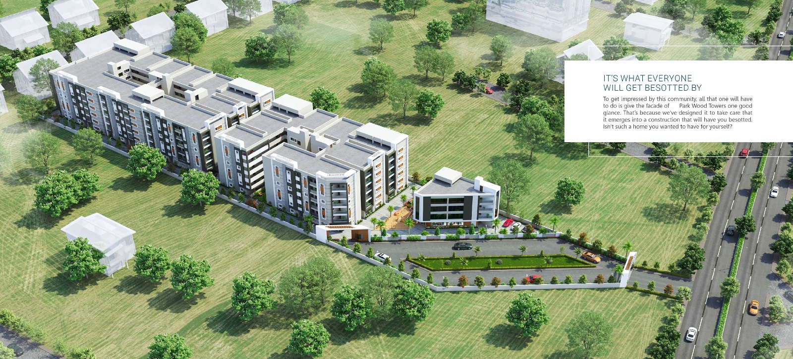 RR Park Wood Tower Photos - Kompally, Hyderabad