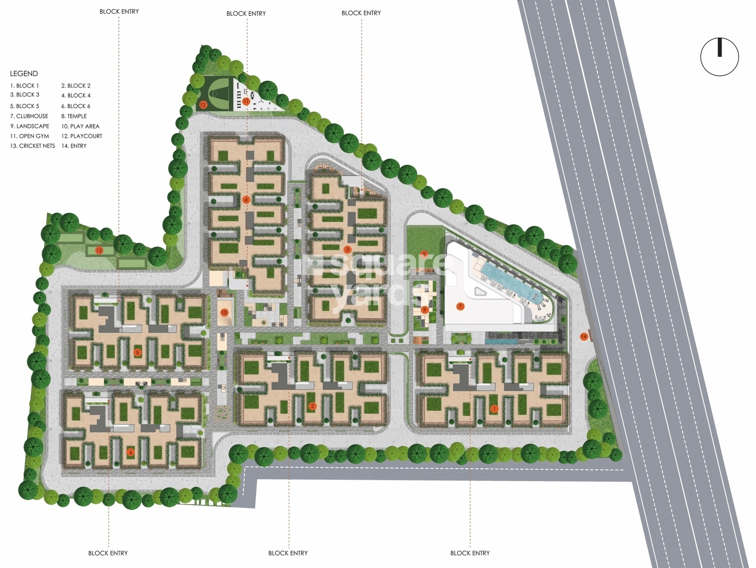 Rubrick Tulip in Tukkuguda, Hyderabad @ 58.31 Lac - Floor Plans, Location Map & Reviews
