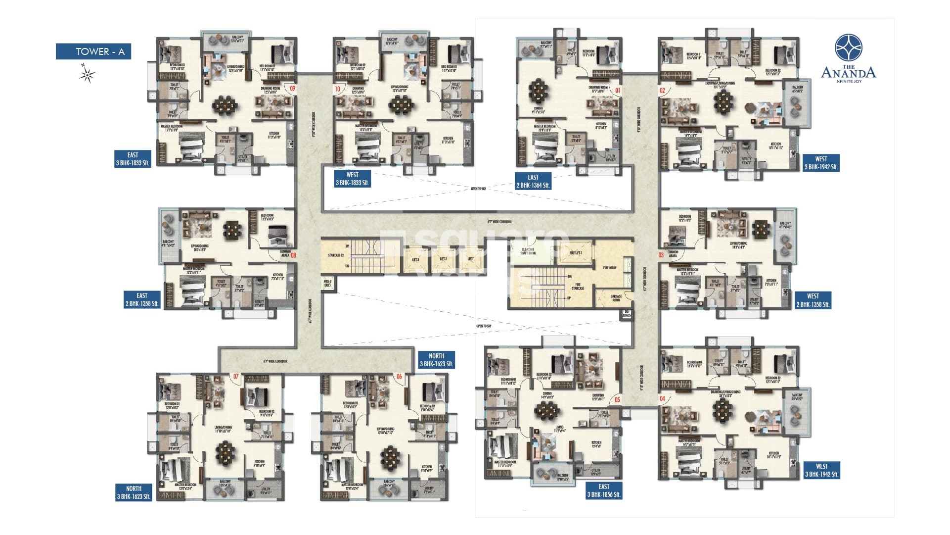 Sahasram The Ananda in Pocharam, Hyderabad @ Price on Request - Floor ...