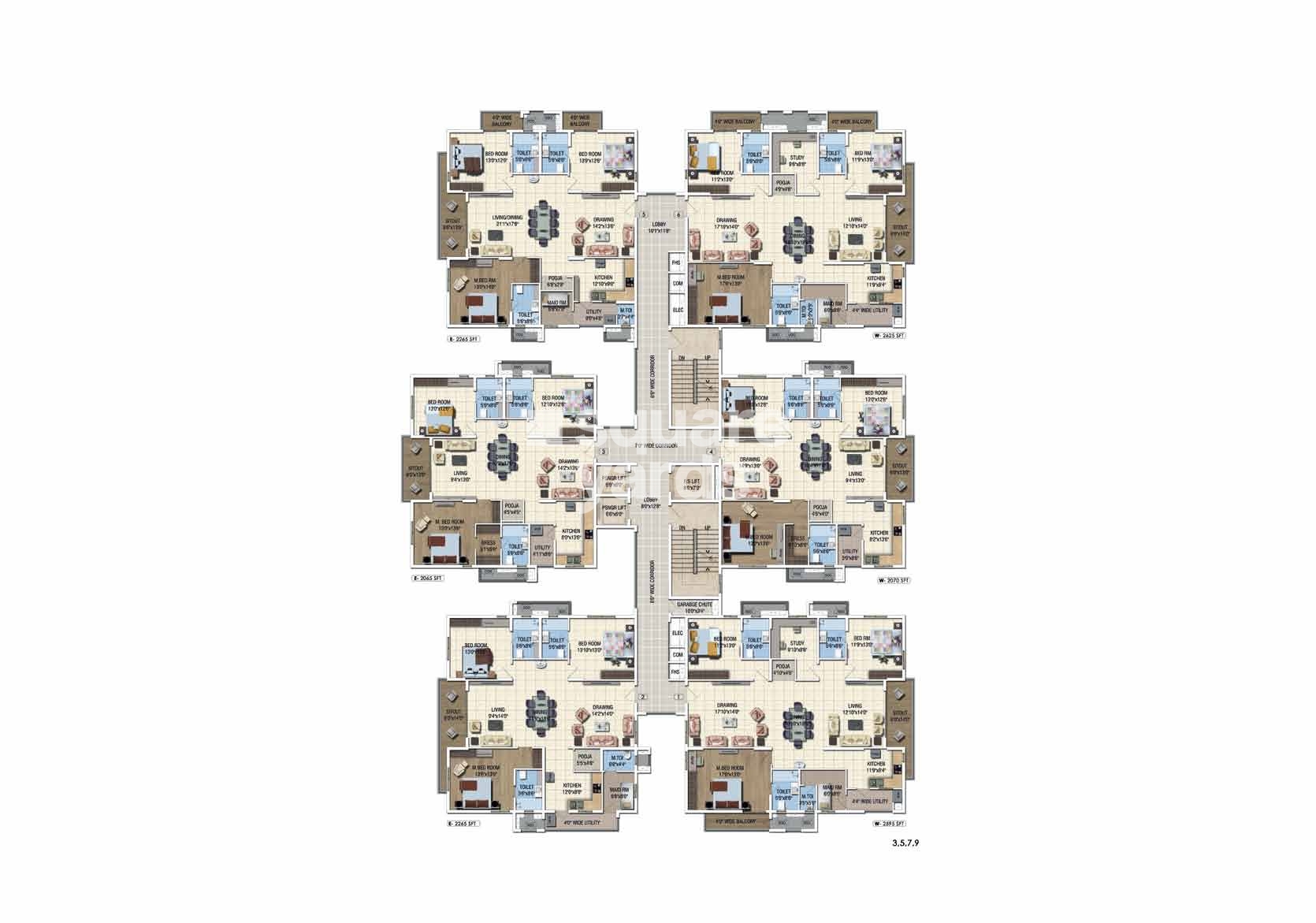 Salarpuria Sattva Magnus in Jubilee Hills, Hyderabad - Price List ...