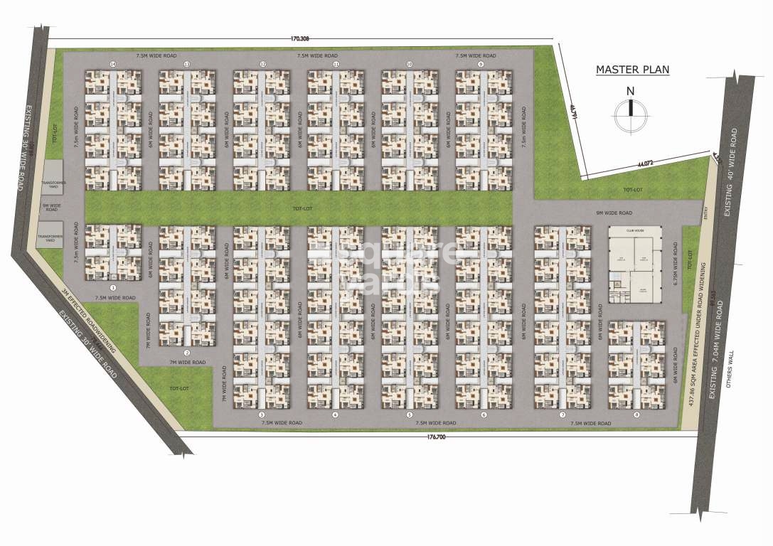 Sanjana Courtyard in Medchal, Hyderabad @ 38.80 Lac - Floor Plans ...