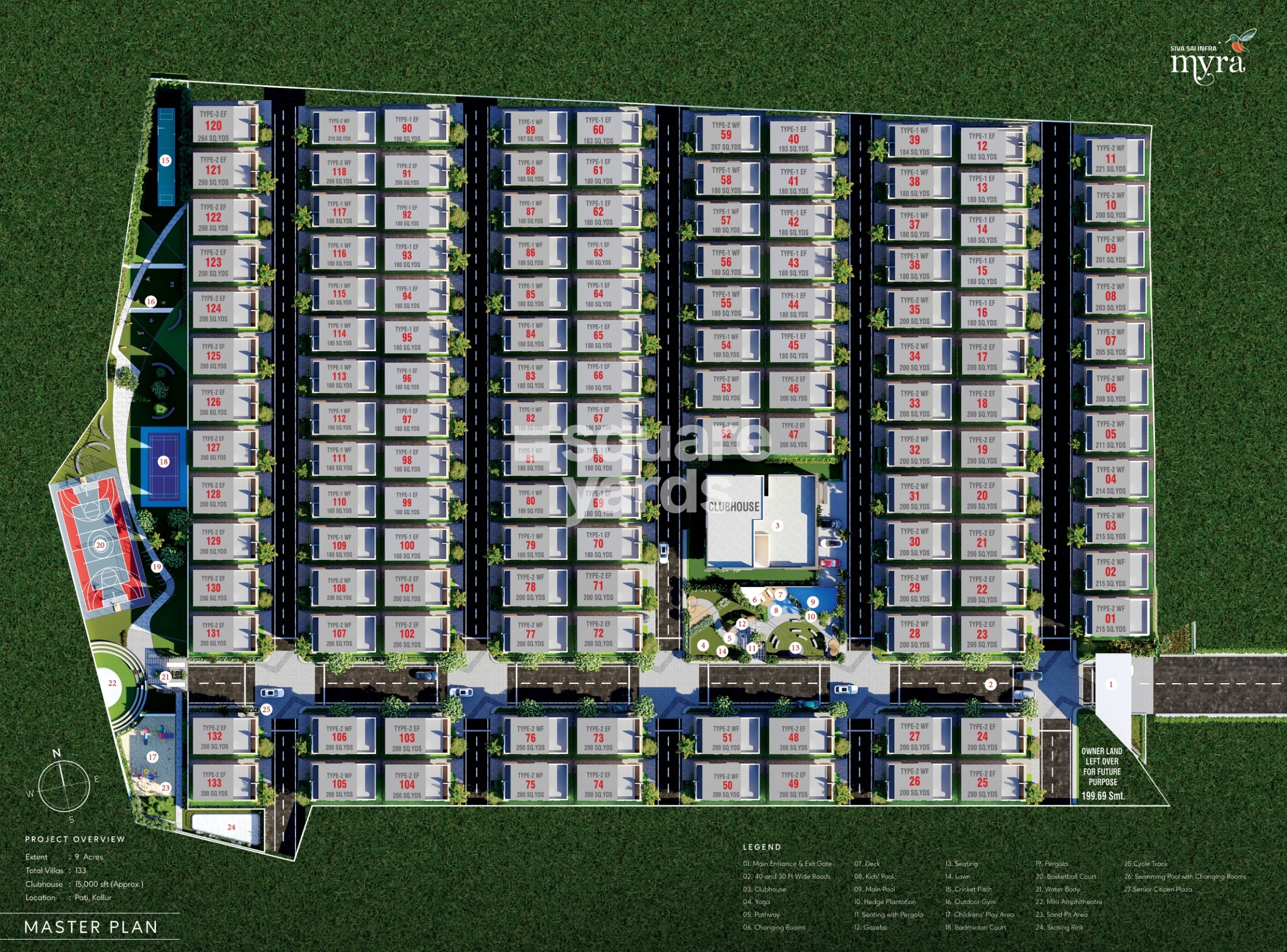 Siva Sai Myra in Patighanpur, Hyderabad @ 2.42 Cr - Floor Plans ...
