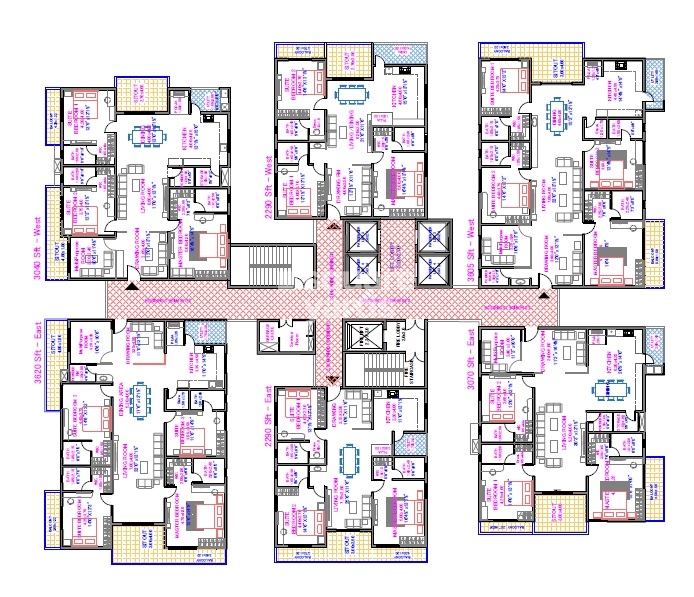 Srias Iwa in Puppalaguda, Hyderabad @ 2.06 Cr - Floor Plans, Location ...