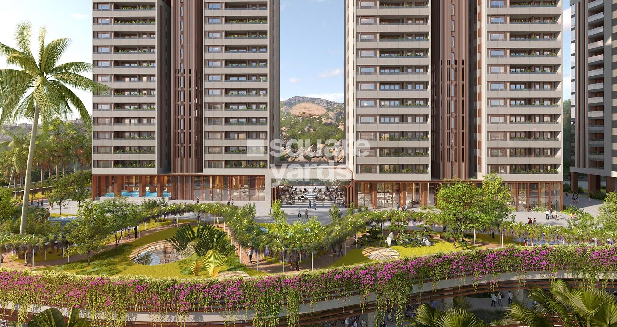 Srias Iwa in Puppalaguda, Hyderabad @ 2.06 Cr - Floor Plans, Location Map & Reviews