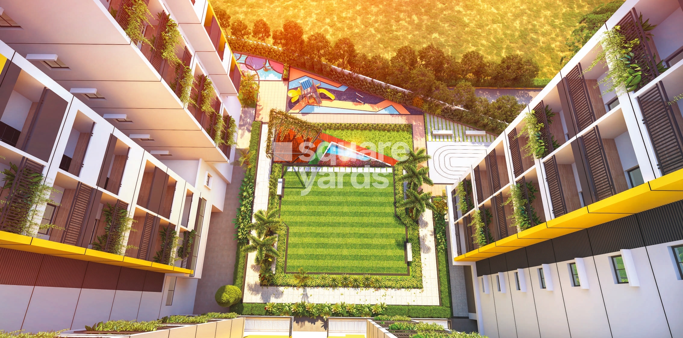 Sukhii Tatva in Nallagandla, Hyderabad @ 93.08 Lac - Floor Plans, Location Map & Reviews