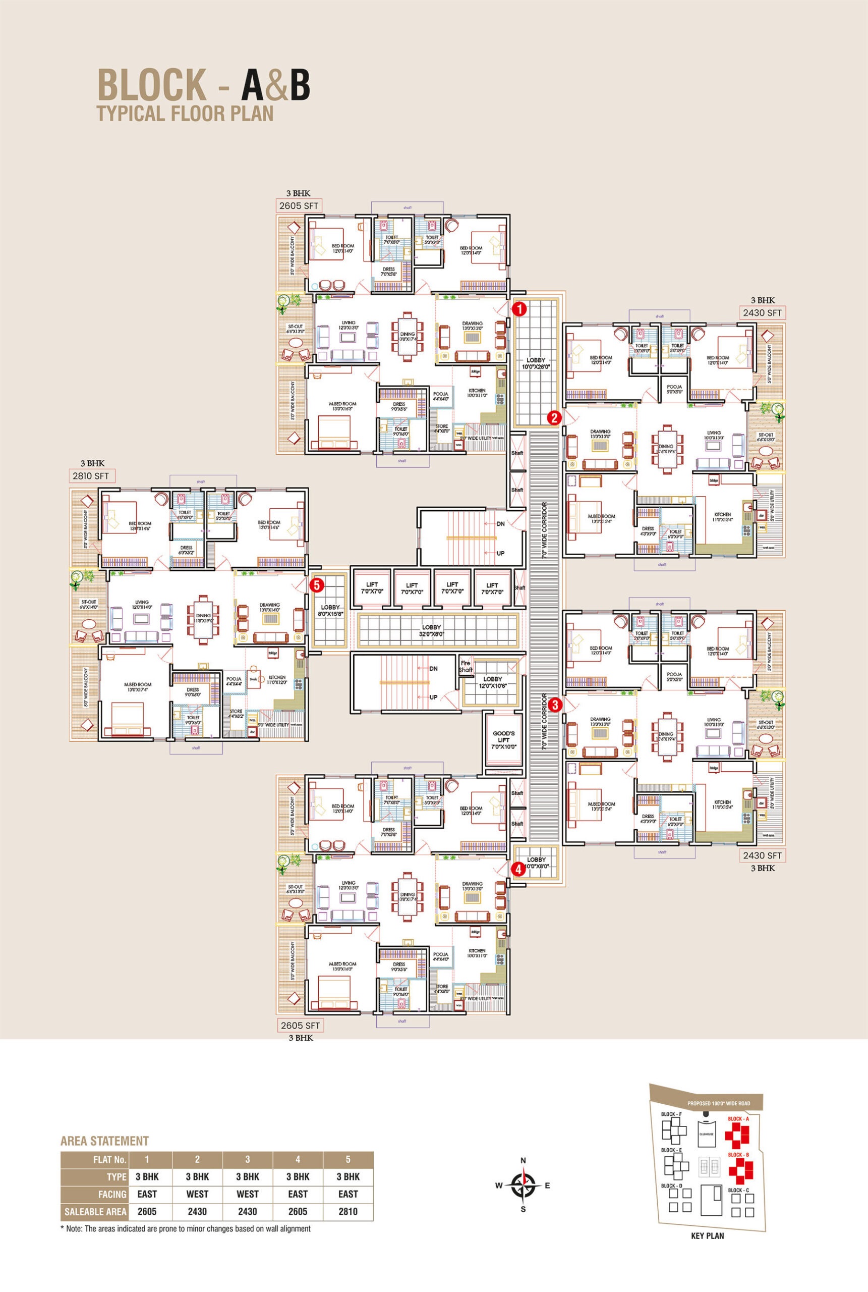 Supadha Gamya in Tellapur, Hyderabad @ 1.75 Cr - Floor Plans, Location ...