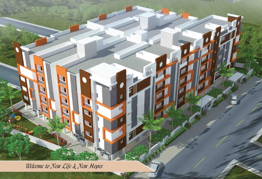 SV Heights Nagole in Nagole, Hyderabad @ 56.07 Lac - Floor Plans ...
