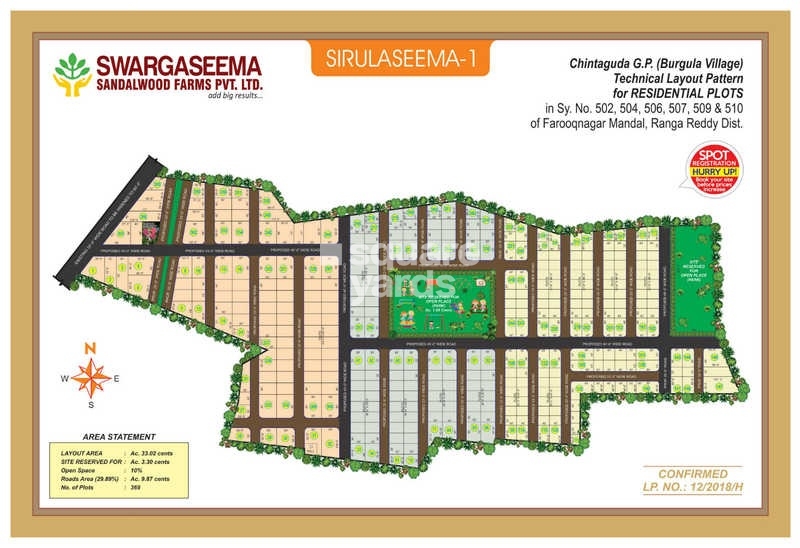 Swarga Sirula Seema in Burgul, Hyderabad @ 56.30 Lac - Floor Plans ...