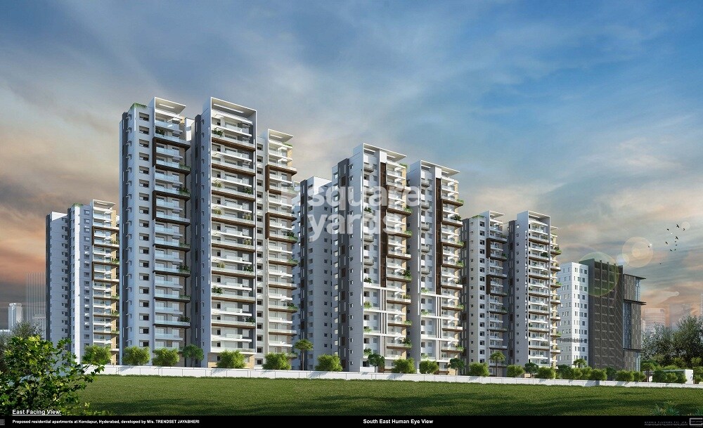 Rental 3 Bedroom 2720 Sq.Ft. Apartment in Trendset Jayabheri Elevate ...