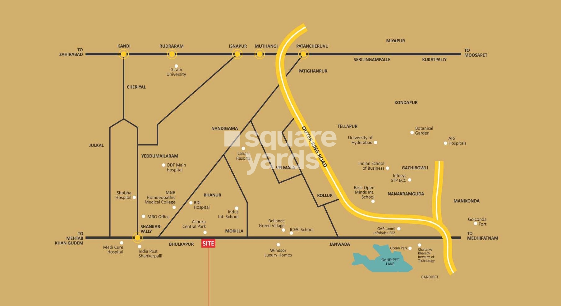 Visara Srivari Meadows in Mokila, Hyderabad @ Price on Request - Floor ...