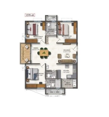 Aparna Newlands Tellapur, Hyderabad | Price List, Floor Plan, Reveiws ...