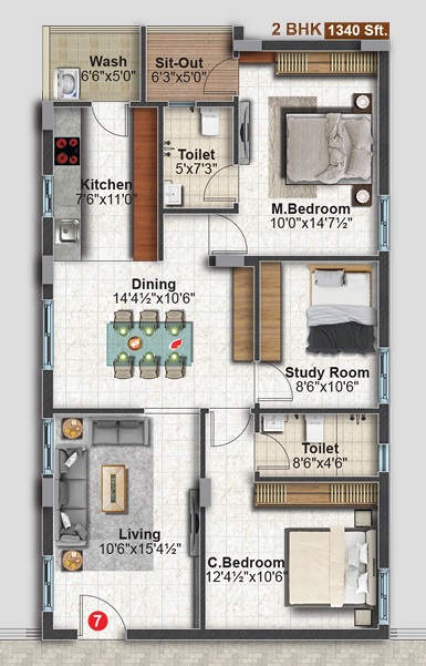 Aravind Balaji Divine Floor Plans - Jeedimetla, Hyderabad Aravind Balaji Divine Floor Plans - Jeedimetla, Hyderabad
