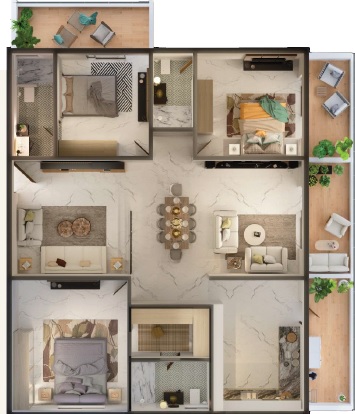 Candeur Crescent in Serilingampally, Hyderabad @ 1.25 Cr | Price List ...