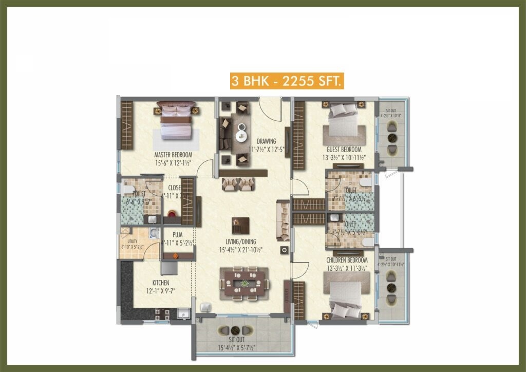 Hallmark Skyrena Narsingi, Hyderabad | Price List, Floor Plan, Reveiws ...