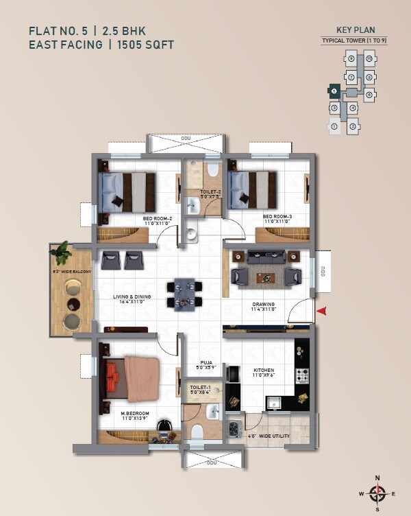 My Home Tridasa Tellapur Hyderabad | Price List, Floor Plan & RERA Details