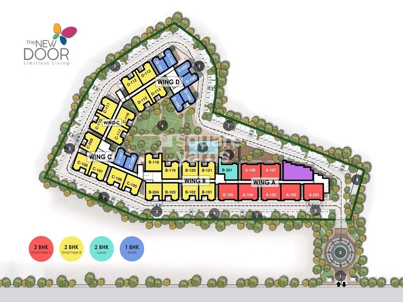 Samanvay The New Door in Ajmer Road, Jaipur @ 21.05 Lac - Floor Plans ...