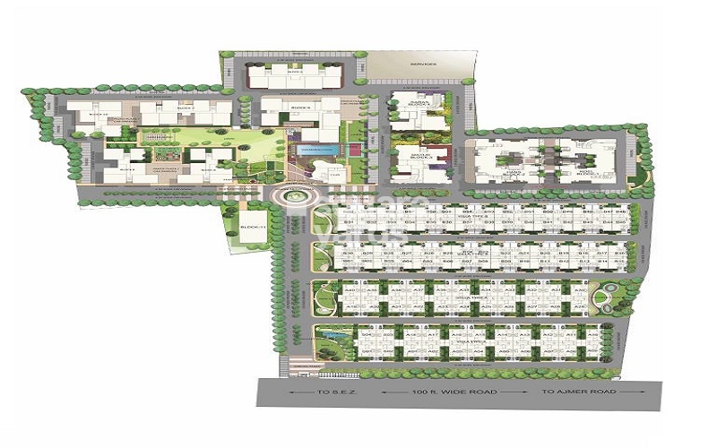 Siddha Aangan in Ajmer Road, Jaipur @ 15.76 Lac - Floor Plans, Location ...