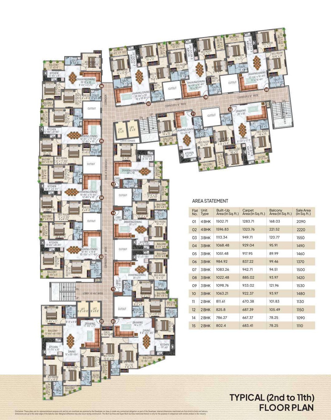 Somya Sky Elite in Jagatpura, Jaipur @ 35.15 Lac - Floor Plans ...
