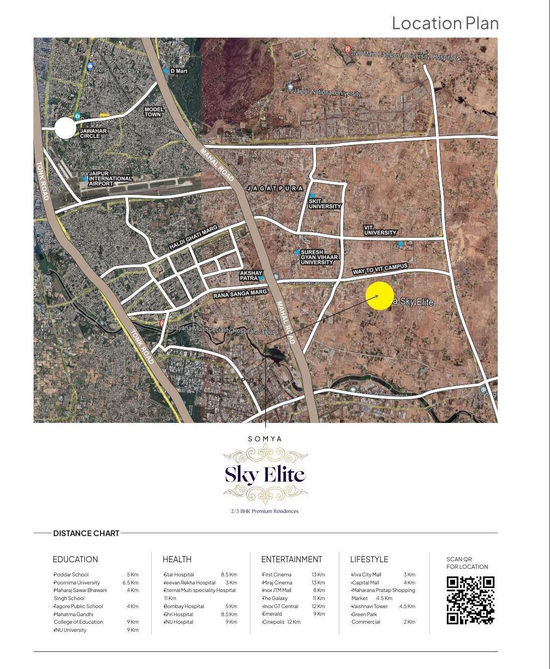 Somya Sky Elite in Jagatpura, Jaipur @ 35.15 Lac - Floor Plans ...