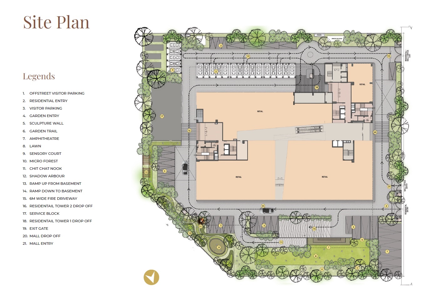 Ruchi One Victoria in New Town, Kolkata @ Price on Request - Floor ...