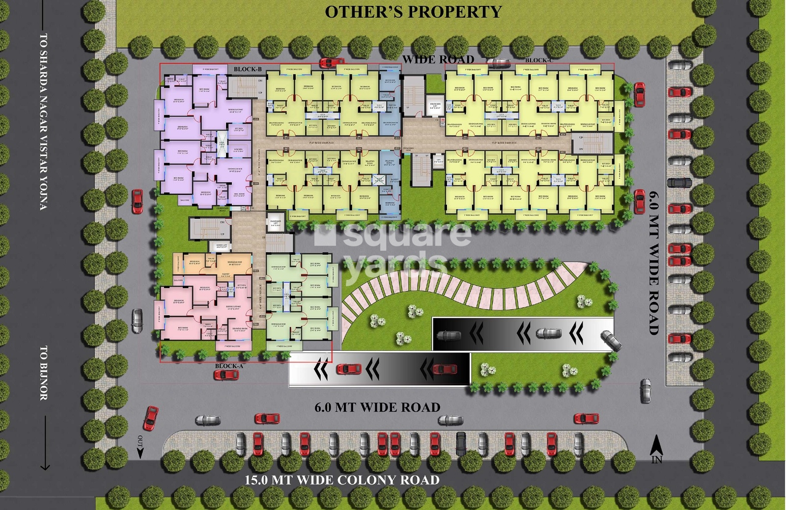 GSR Heights Lucknow Bijnor, Lucknow - Price List, Project Info & Highlights