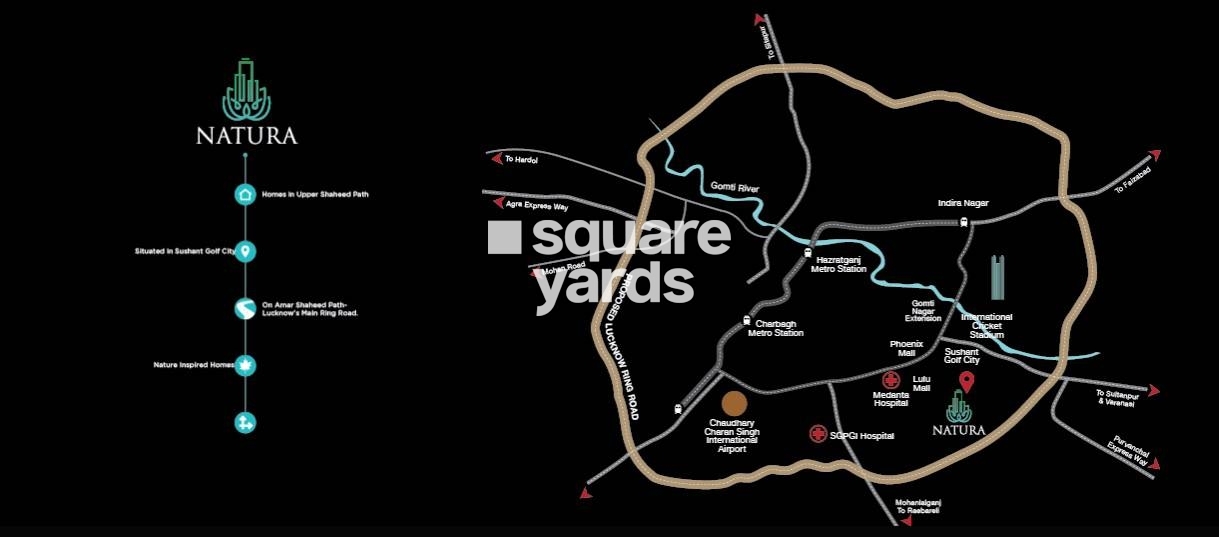 One OAK Natura Sushant Golf City, Lucknow - Price List, Project Info ...