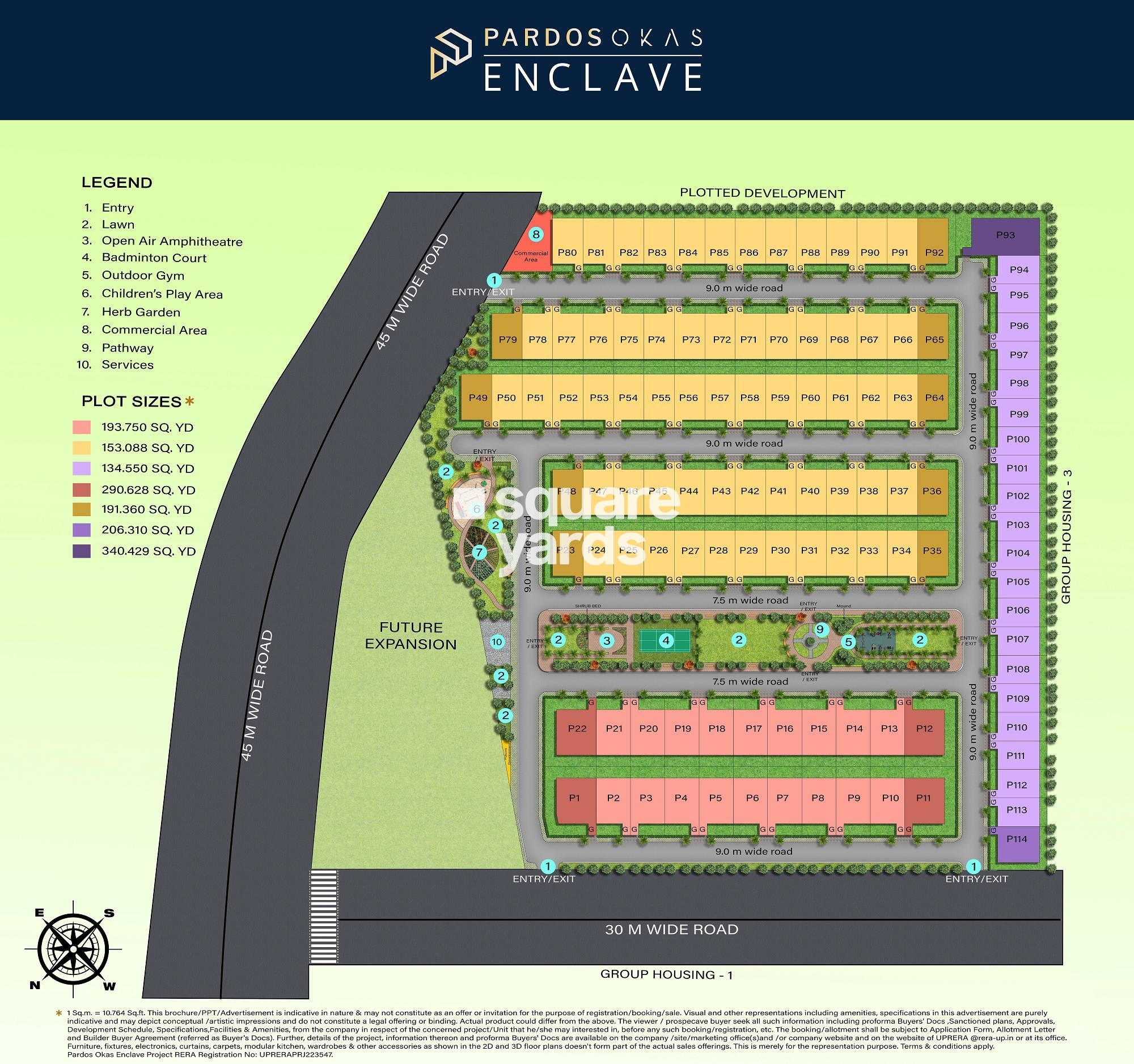 Pardos Okas Enclave in Sushant Golf City, Lucknow @ 79.80 Lac - Floor ...