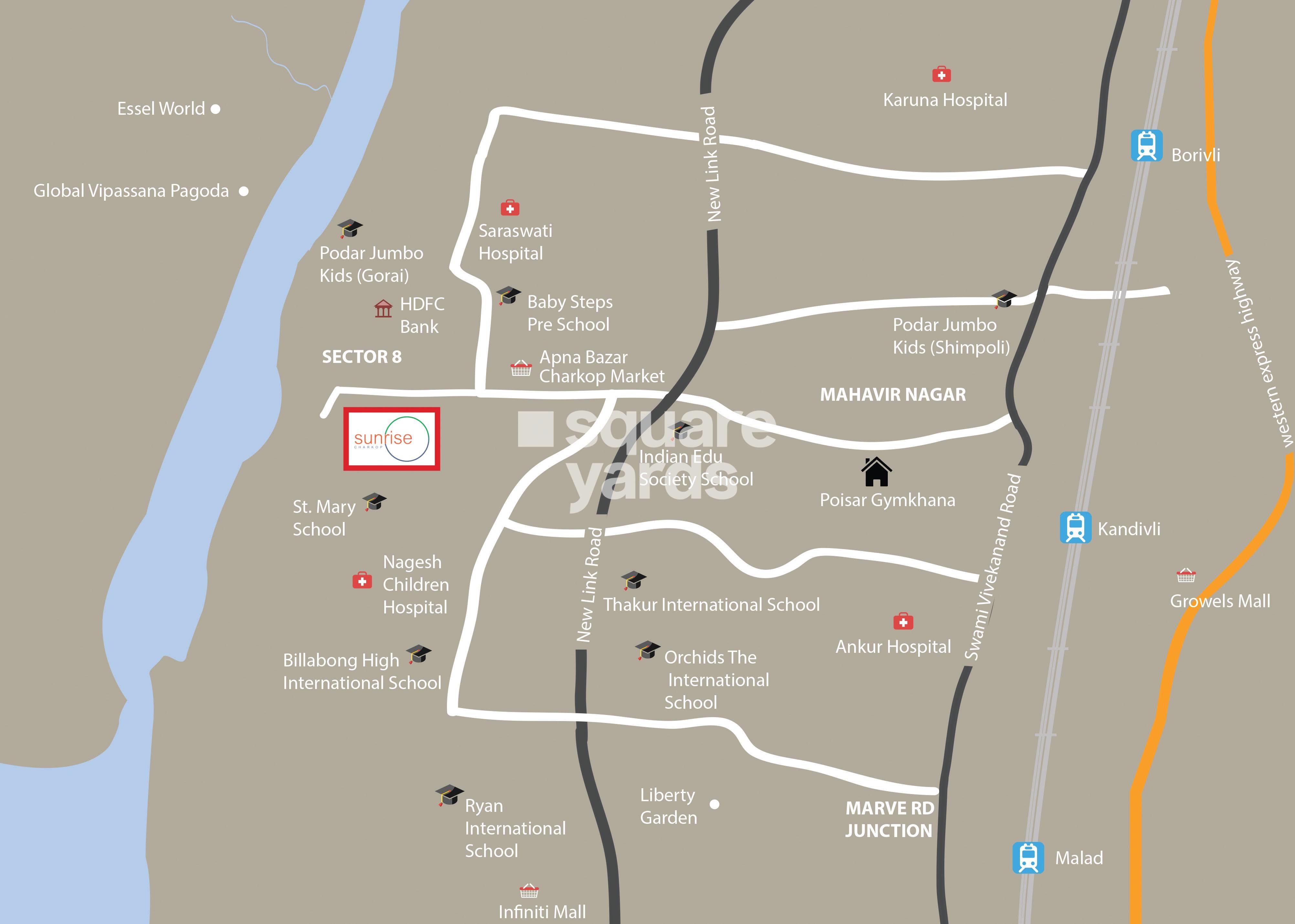 Dhaval Sunrise Charkop in Kandivali West, Mumbai @ 1.55 Cr - Floor ...