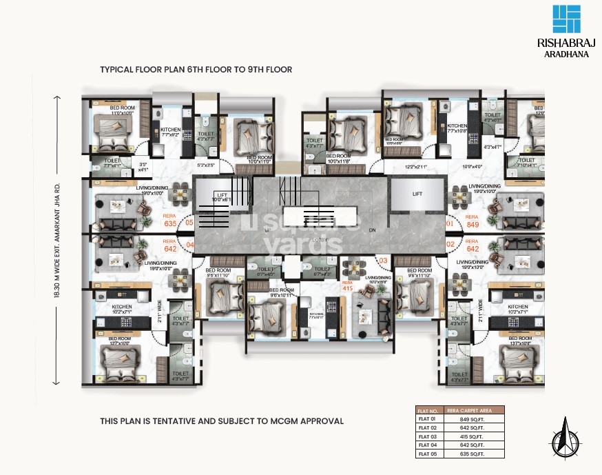 H Rishabraj Aradhana Borivali West, Mumbai - Price List, Project Info ...