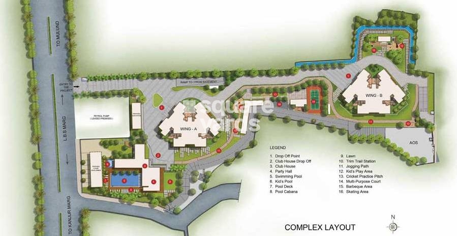 Kalpataru Crest in Bhandup West, Mumbai @ 97.30 Lac - Floor Plans ...