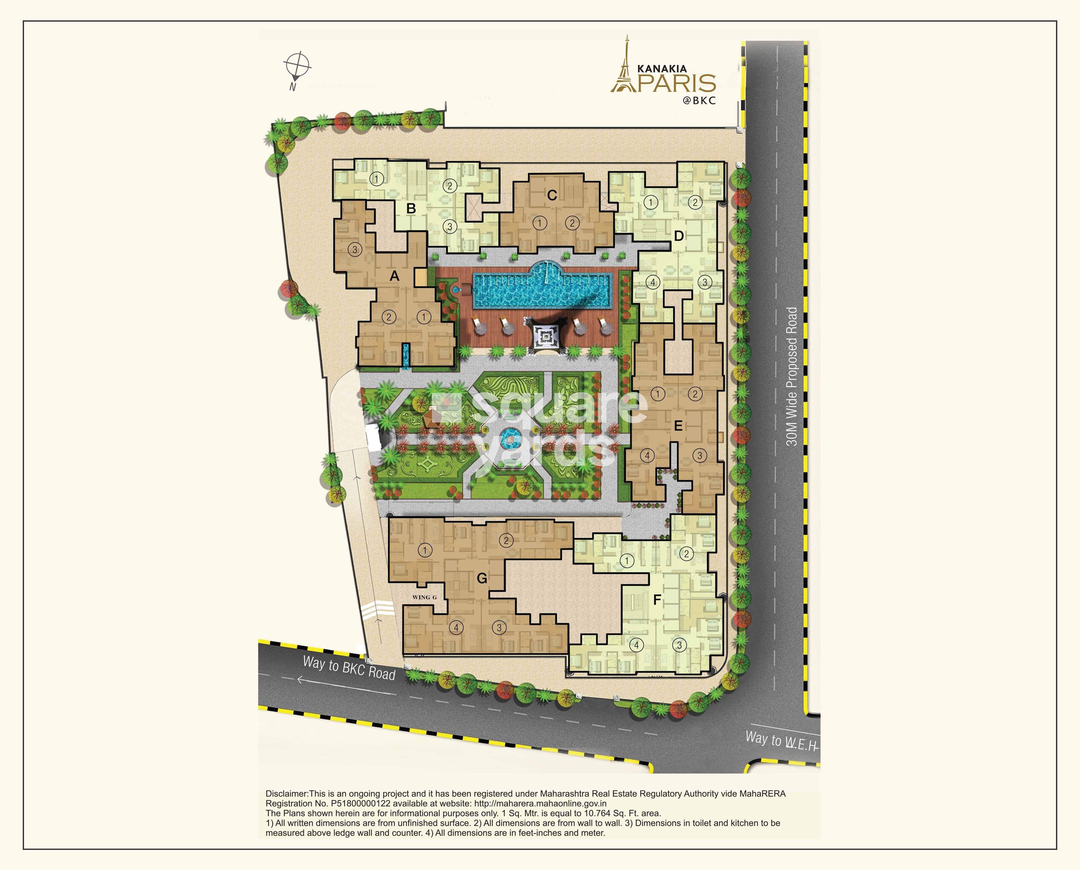 Kanakia Paris in Bandra East, Mumbai @ 2.94 Cr - Floor Plans, Location ...