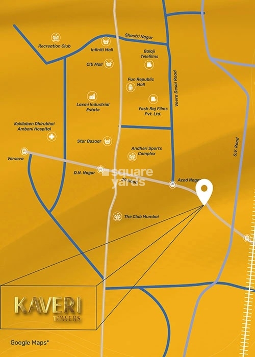 Kaveri Tower Andheri West in Andheri West, Mumbai @ 1.31 Cr - Floor ...