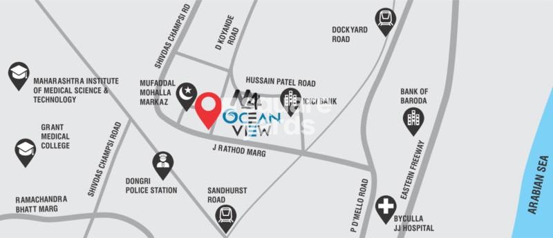 M4 Ocean View in Mazgaon, Mumbai @ 2.10 Cr - Floor Plans, Location Map ...