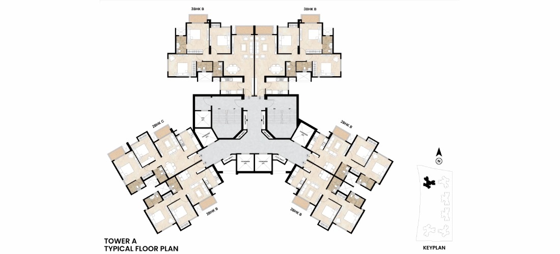 Mahindra Vista in Kandivali East, Mumbai @ 1.23 Cr - Floor Plans ...