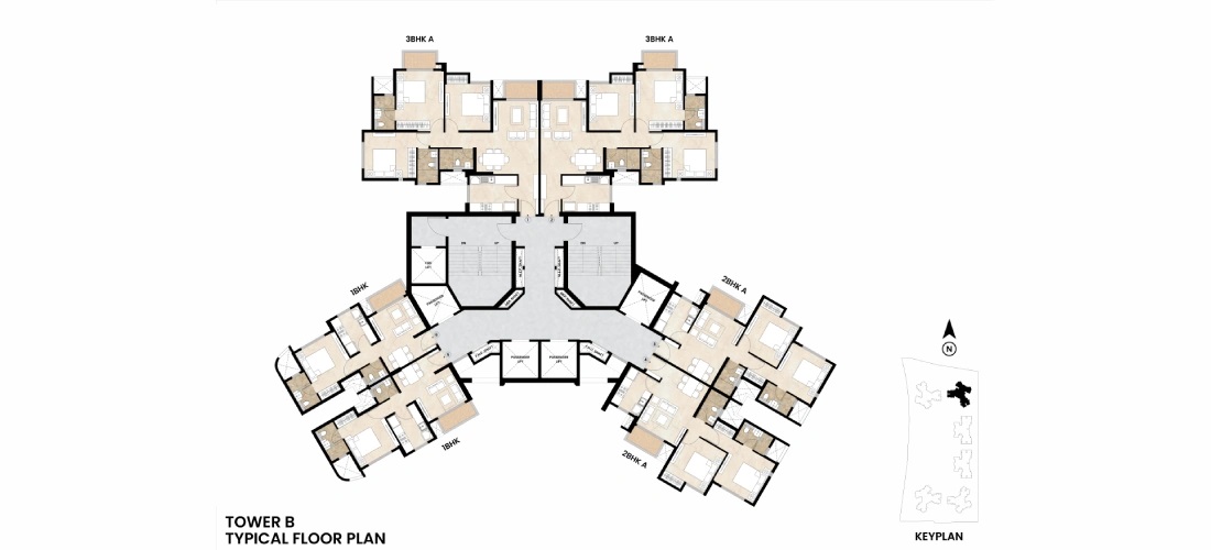Mahindra Vista in Kandivali East, Mumbai @ 1.23 Cr - Floor Plans ...