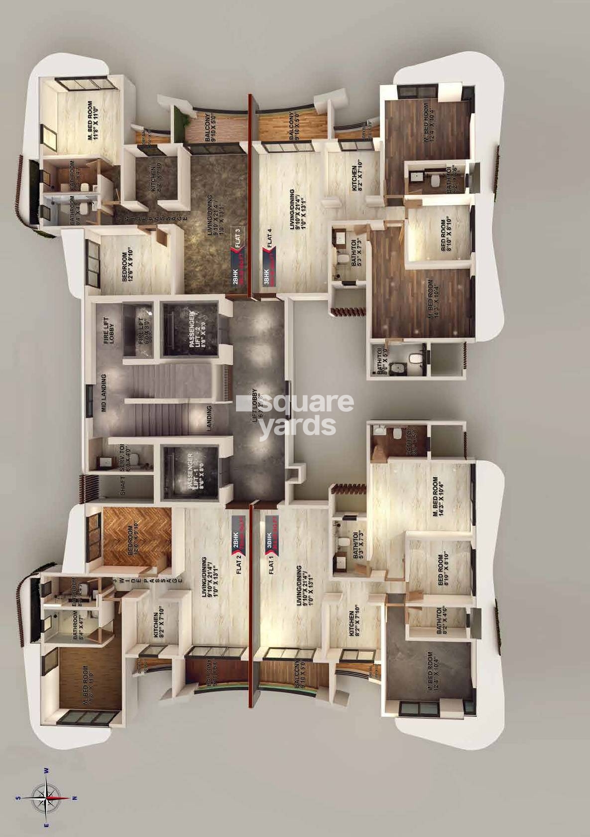 Mittal Urna 71P in Borivali East, Mumbai @ 1.85 Cr - Floor Plans ...