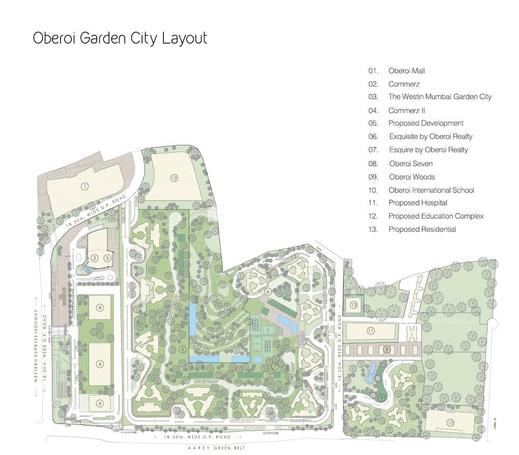 Oberoi Realty Esquire in Goregaon East, Mumbai @ 6.31 Cr - Floor Plans ...