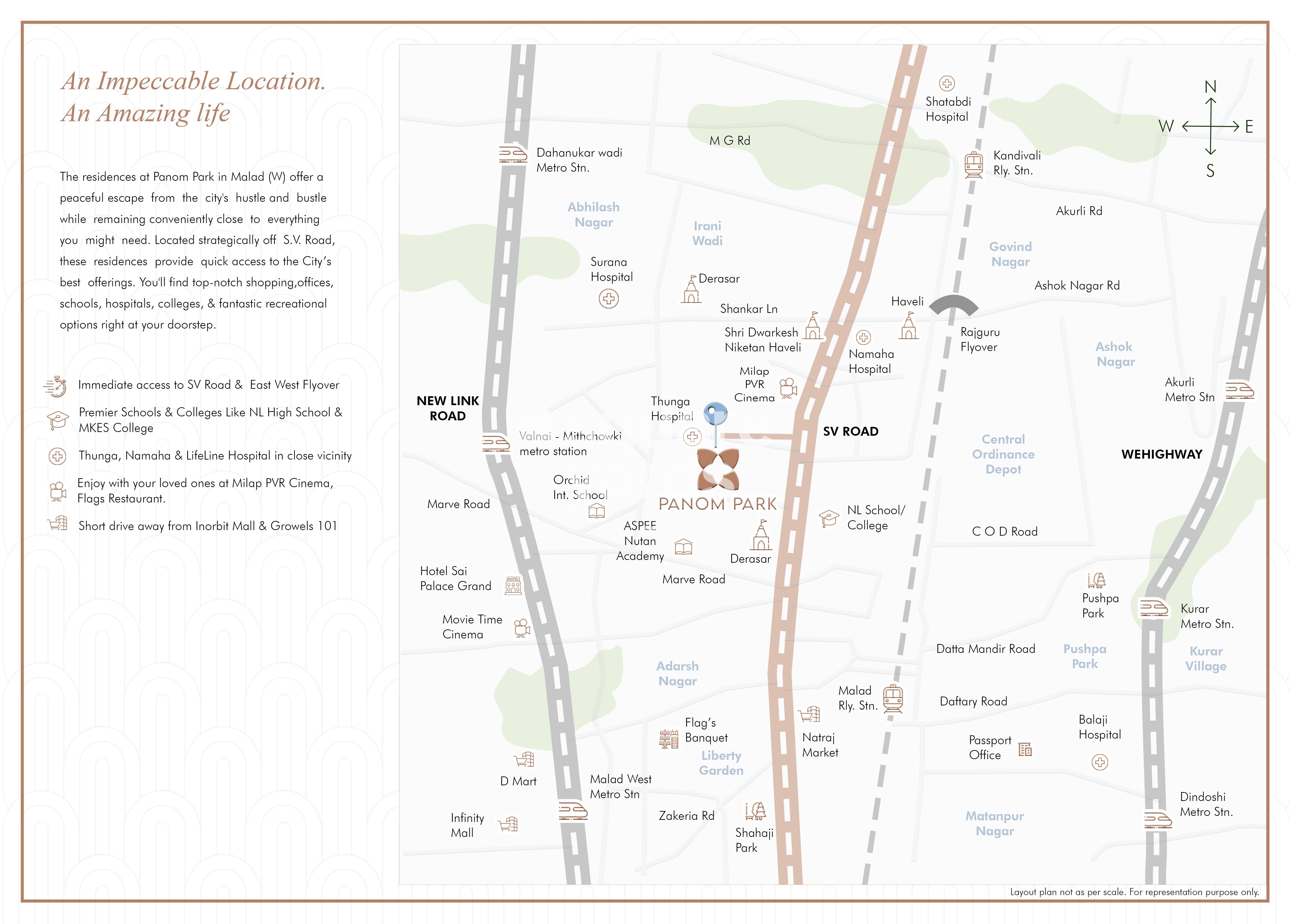 Panom Park Malad in Malad West, Mumbai @ 1.07 Cr - Floor Plans ...