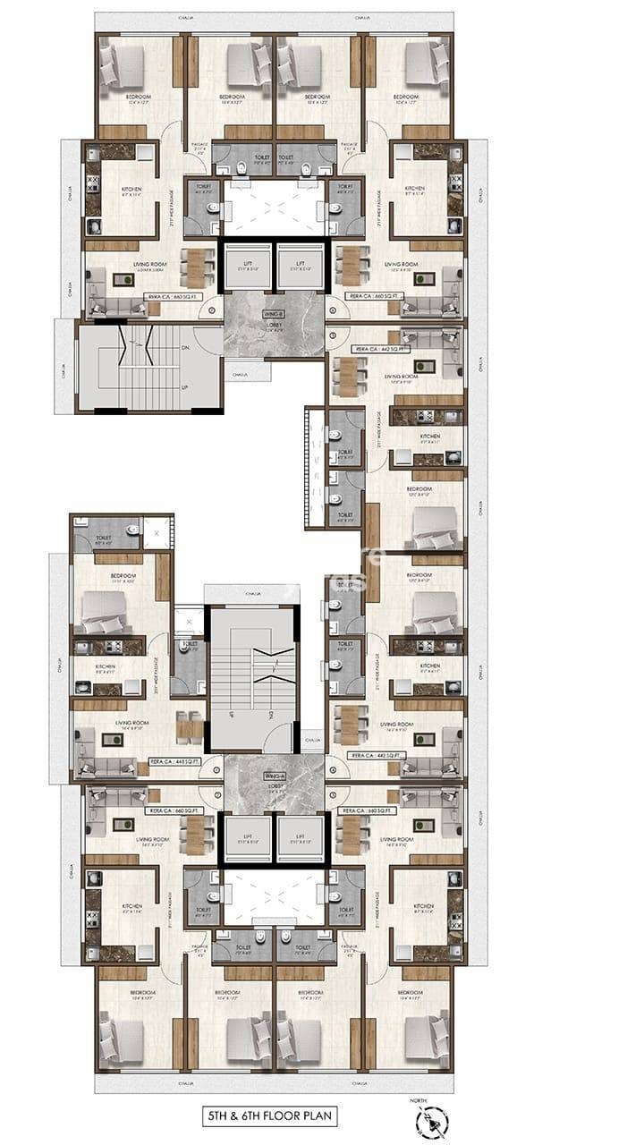 PCPL Serene in Malad West, Mumbai @ 86.20 Lac - Floor Plans, Location ...