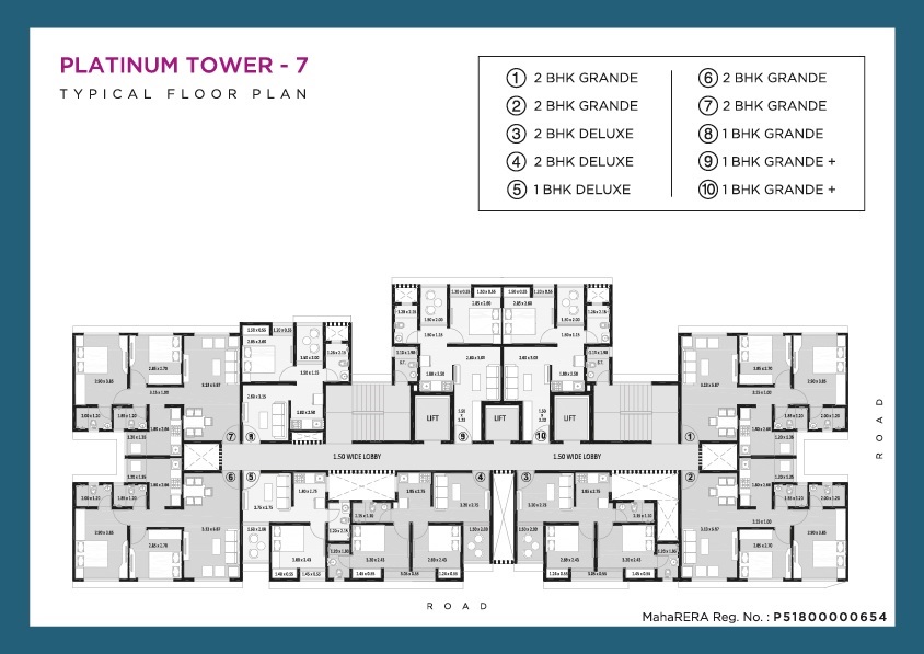 Platinum Prive in Andheri West, Mumbai @ 1.24 Cr - Floor Plans ...