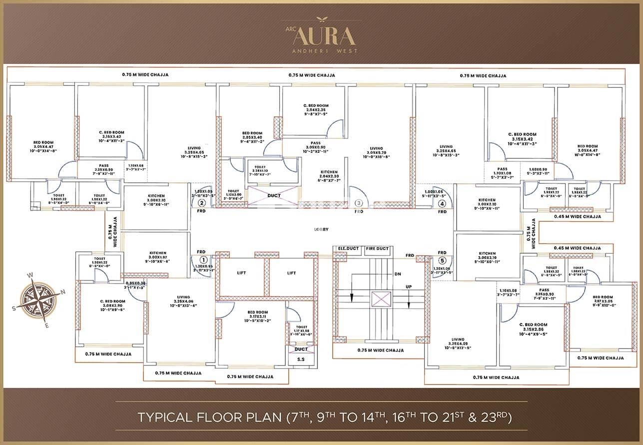 Pratham ARC Aura in Andheri West, Mumbai @ 1.02 Cr - Floor Plans, Location Map & Reviews
