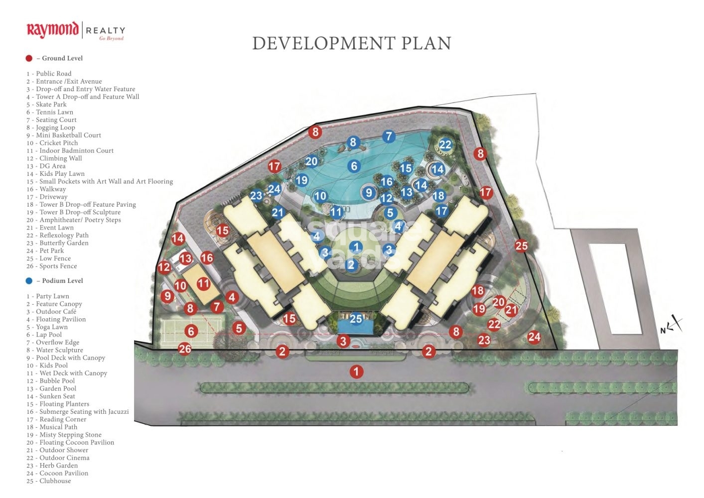 Raymond The Address By GS in Bandra East, Mumbai @ 2.74 Cr - Floor ...