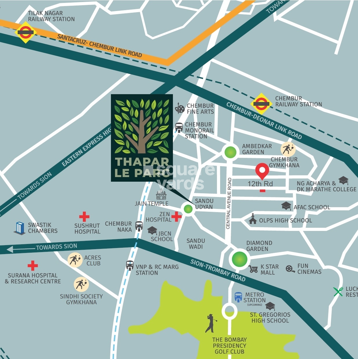 Samarpeet Thapar LE Parc Chembur, Mumbai - Price List, Project Info & Highlights