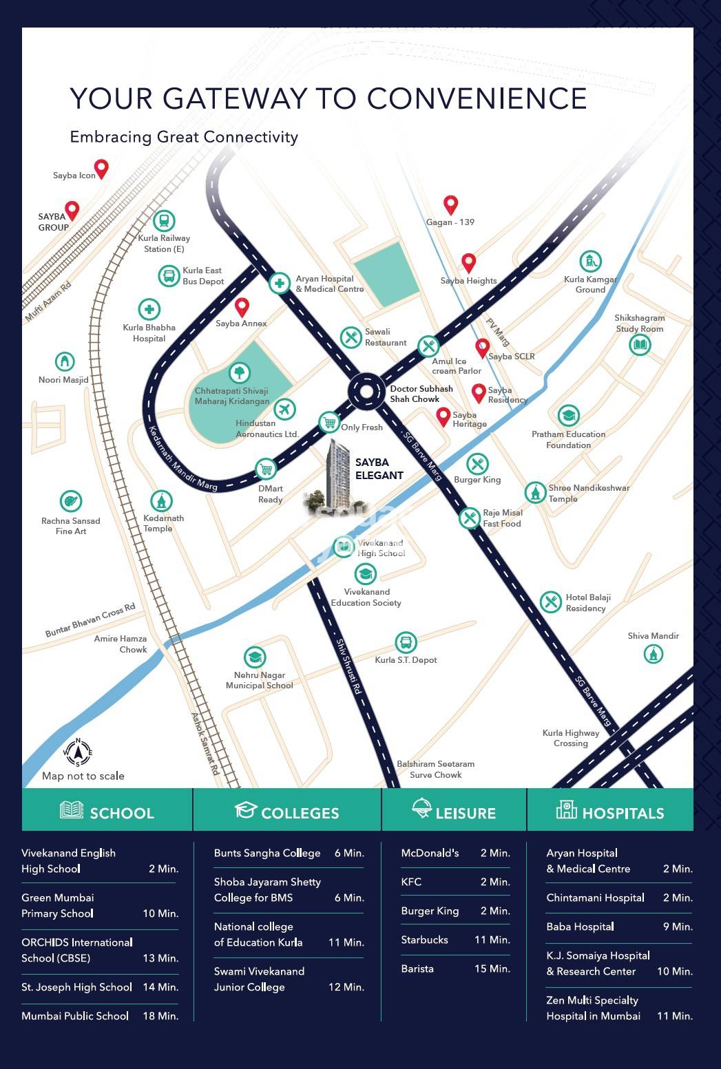 Sayba Elegant in Kurla East, Mumbai @ 85.00 Lac - Floor Plans, Location ...