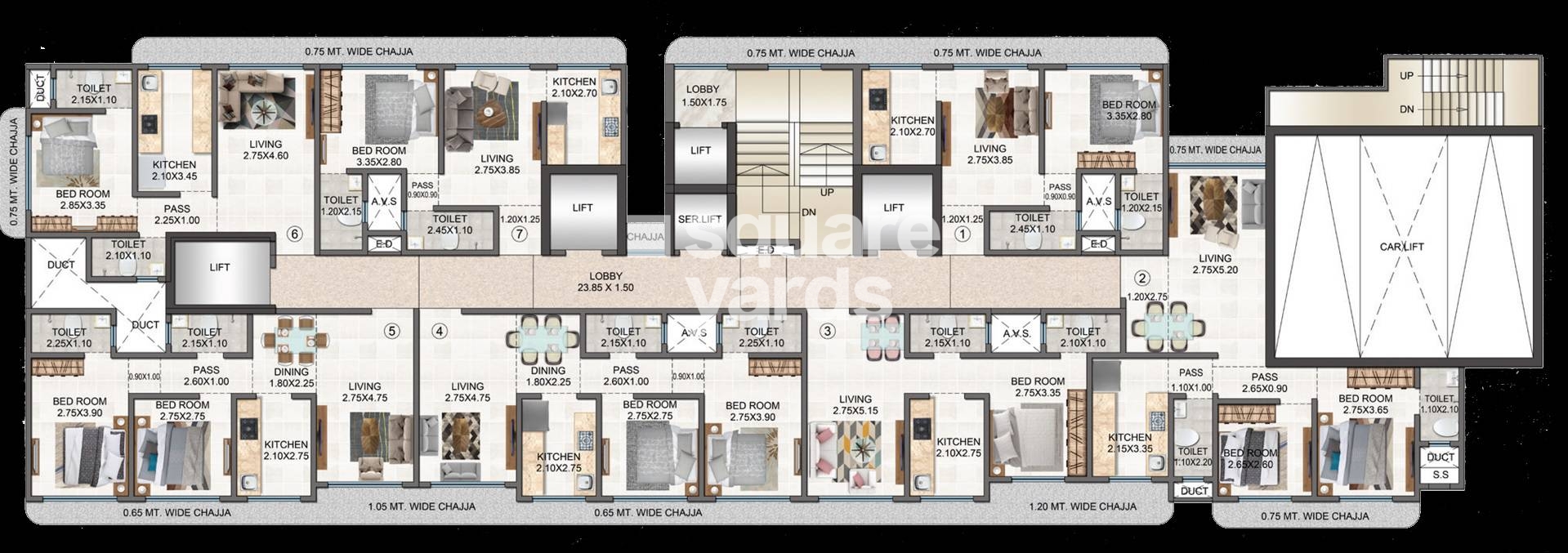 Shiddhivinayak Omkaar Solitaire in Vikhroli East, Mumbai @ 75.00 Lac ...