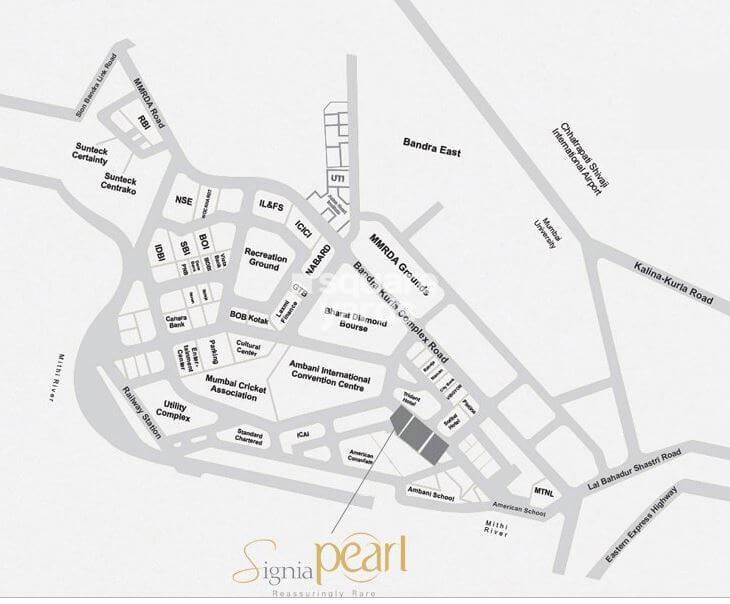 Sunteck Signia Pearl in Bandra Kurla Complex, Mumbai @ Price on Request ...