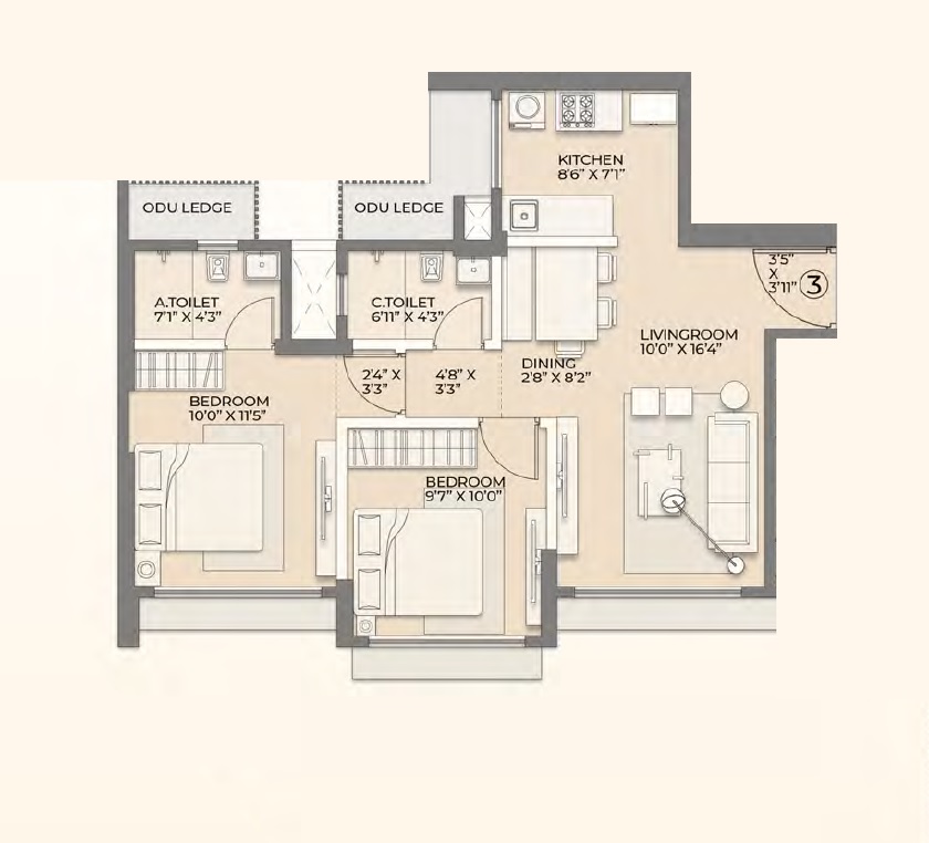 Arkade Views Floor Plans - Goregaon East, Mumbai