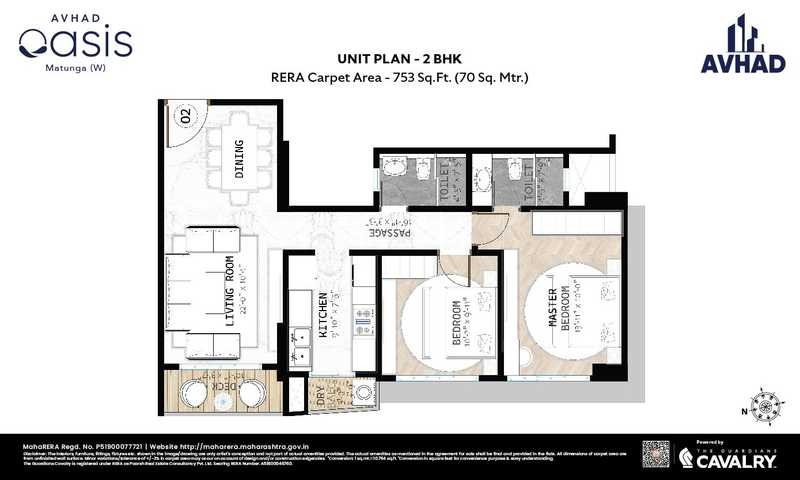 Avhad Oasis Floor Plans - Dadar West, Mumbai