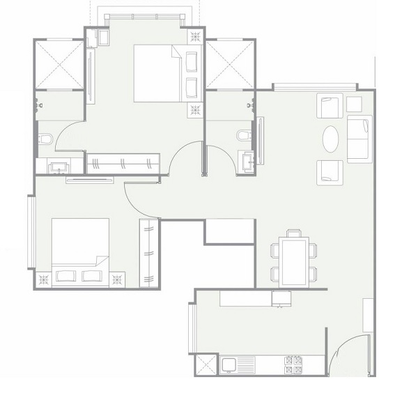 Hubtown Rising City Floor Plans - Ghatkopar East, Mumbai