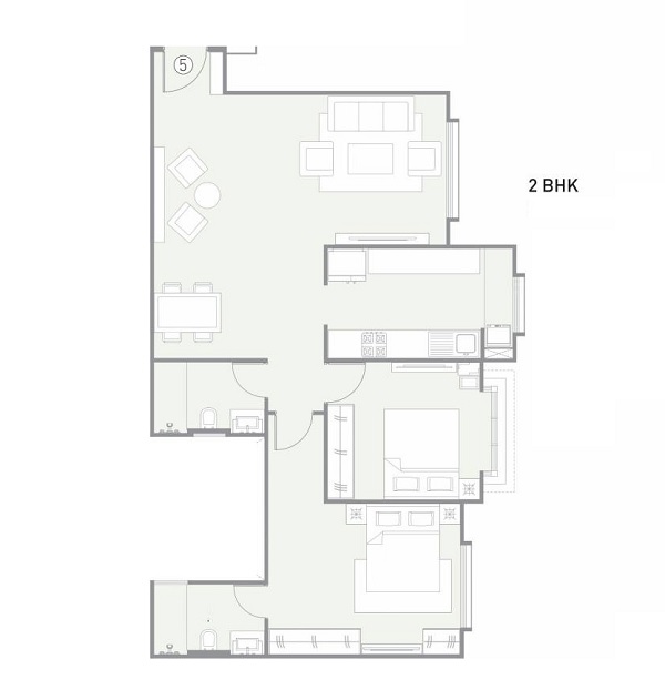 Hubtown Rising City Floor Plans - Ghatkopar East, Mumbai